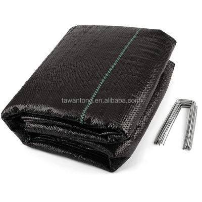 China Black PP Woven Geotextile Used in Agriculture with Online Technical Support for sale