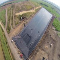 China 2m-8m Width Agricultural HDPE Geomembrane Fish Farm Pond Liner for High Flexibility for sale