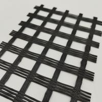 China Chinese Design Style Road Basement Reinforcement Polyester PET Geogrid/ PVC Coated for sale
