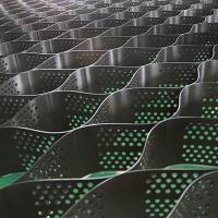 China ASTM Standard HDPE Geocell Gravel Grid with 50mm Height and Textured Smooth Surface for sale