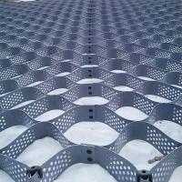 China 1.1mm-1.7mm Thickness HDPE Geocell for Embankment Retaining Wall Gravel Stabilization for sale