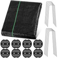 China Supply 300GM2 3 Oz PP Woven Geotextile for and Durability Width 1-6m Custom Length for sale