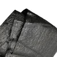 China Customized Length 130GSM 170GSM Black PP Woven Fabric Geotextile with CE Certificate for sale