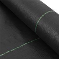 China Customized Length 130GSM 170GSM Black PP Woven Fabric Geotextile with CE Certificate for sale