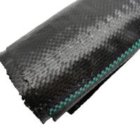 China Customized Length 130GSM 170GSM Black PP Woven Fabric Geotextile with CE Certificate for sale