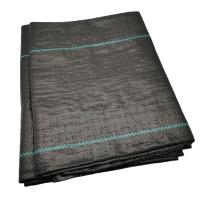 China Customized Length 130GSM 170GSM Black PP Woven Fabric Geotextile with CE Certificate for sale