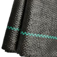 China Customized Length 130GSM 170GSM Black PP Woven Fabric Geotextile with CE Certificate for sale