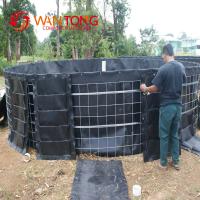 China 1.5mm 2mm Impermeable Plastic Film Fish Pond Liner for Farmhouse Onsite Installation for sale