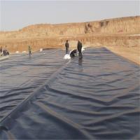 China 1.5mm 2mm Impermeable Plastic Film Fish Pond Liner for Farmhouse Onsite Installation for sale