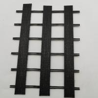 China Road Soil Stabilizer Uniaxial Geogrid 5m Width 50KN/M Tensile Strength Durable Material for sale