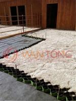 China Wantong 100mm HDPE Textured Perforated Geocell Gravel Grids Paver Traditional Design for sale