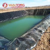 China 1.5mm Thickness HDPE Geomembrane for Landfill Line Liner Mining Liner Black Color for sale