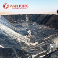 China 1.5mm Thickness HDPE Geomembrane for Landfill Line Liner Mining Liner Black Color for sale