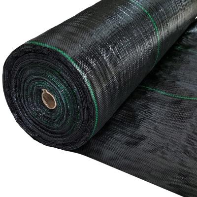 China PP Woven Weed Control Ground Cover Mat Geotextile for Greenhouse and Farm 3.81*15.24m for sale