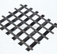 China ISO Standard Fiberglass Fiber Mesh Geogrid for Road Reinforcement 50-200m Durable for sale