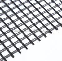 China ISO Standard Fiberglass Fiber Mesh Geogrid for Road Reinforcement 50-200m Durable for sale