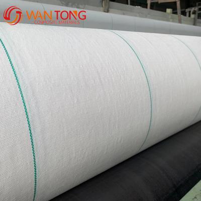 China High Tensile Strength 130g/Sqm PP Woven Geotextile for Landscape Fabric Weed Barrier for sale