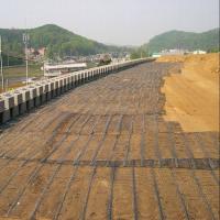 China CE/ISO9001 Certified HDPE Uniaxial Geogrid for Retaining Wall Reinforcement Black for sale