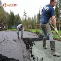 China Road Railway Construction Geocells Textured Perforated Plastic HDPE 75mm/100mm/150mm for sale