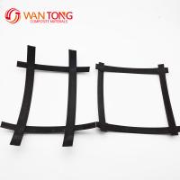 China High Tensile Strength Road Building PE Steel Wire Biaxial Geogrid with CE Certificate for sale