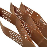 China Traditional Design Textured and Perforated HDPE Plastic Geocell for Road Construction for sale