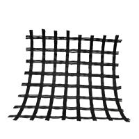 China Traditional Design Geosynthetic Material Warp Knitting PVC Coated Pet Polyester Geogrid for sale