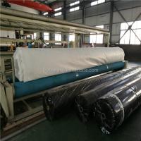 China Polyester Nonwoven Geotextile 250gsm Needle Punched Fabric Long Fiber Short Fiber 400g for sale