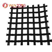 China Traditional Design Geosynthetic Material Warp Knitting PVC Coated Pet Polyester Geogrid for sale