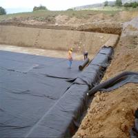 China HDPE Geomembrane for Dam Liner Thickness 0.2-4mm Water-Proof Plastic LDPE/LLDPE/PVC for sale