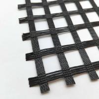 China Strength Mining PET Geogrid with Breaking Strength of 50-50KN/m and Traditional Design for sale