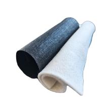 China Polyester Staple Fiber Nonwoven Fabric Geotextile for Road Construction Pool Liner Pad for sale