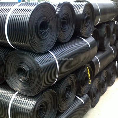 China CE/ISO9001 Certified HDPE Uniaxial Geogrid for Reinforcing Landfill Side Slopes Strong for sale