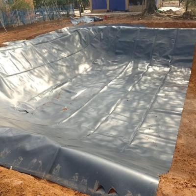 China Kenya Dam Fish Pond Project 500 Micron HDPE Geomembrane with GB/ASTM GRI-GM13 Standard for sale