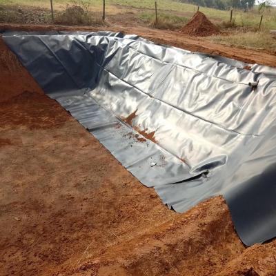 China GB/ASTM GRI-GM13 Standard HDPE Geomembrane for Fish Pond and Landfill Waterproofing for sale