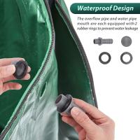China Collapsible Rain Barrel for Portable Rainwater Collection in Outdoor Water Storage for sale