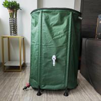 China Collapsible Rain Barrel for Portable Rainwater Collection in Outdoor Water Storage for sale