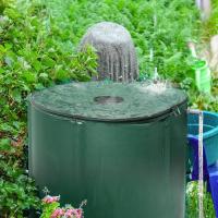 China Rain Barrel 100 Gallon Eco-friendly Choice for Collecting Rain and Water in Garden for sale