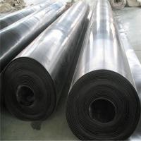 China Black HDPE Geomembrane 0.75mm for Fish Shrimp Farm Plastic Pond Liners in Philippines for sale