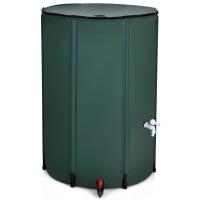 China Garden Collapsible Water Tank 100 Gallon Capacity Eco-friendly and Rain Barrel Spigot for sale