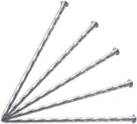 China 10inch Common Nail Galvanized Metal Spiral Nails for Artificial Grass Landscape Stake for sale