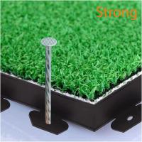 China 10inch Common Nail Galvanized Metal Spiral Nails for Artificial Grass Landscape Stake for sale