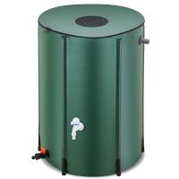 China Extra Stable 250L Portable Water Collector Rain Barrel for Waterproof Rain Collection for sale