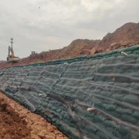 China CE/ISO9001 Certified 120kn Plastic HDPE Uniaxial Geogrid for Road and Retaining Wall for sale