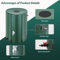 China 66 Gallon Collapsible Tank for Portable Rain Barrel Water Collection and Storage for sale