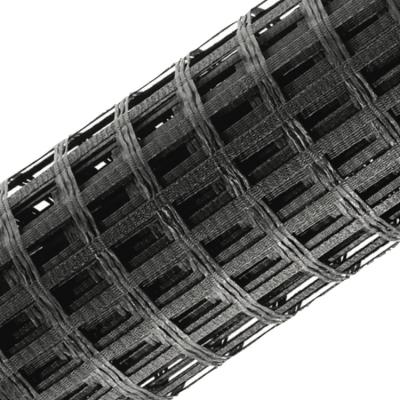 China Chinese Design Style High Tensile Strength Fiberglass Geogrid for Road Construction for sale