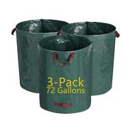 China Collapsible Garden Waste Bags Heavy Duty Waste Lawn Pool Yard Leaf Bag Season Winter for sale