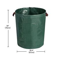 China Collapsible Garden Waste Bags Heavy Duty Waste Lawn Pool Yard Leaf Bag Season Winter for sale