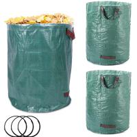 China 150gsm Heavy Duty PP Garden Bag Leaf Bag The Perfect Solution for Room Space Selection for sale