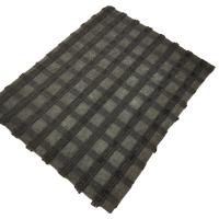 China Road Reinforcement 100-100kn Fiberglass Geogrid Composited with 50g Nonwoven Fabric for sale