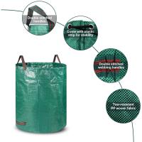 China PP Garden Garbage Bags for Fallen Leaves Round Shape Not Support Occasion Selection for sale